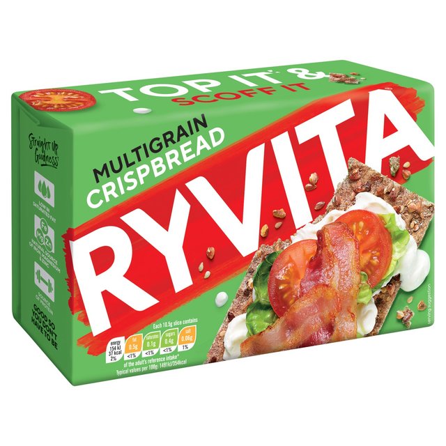 Ryvita Crispbread Multigrain Crackers 250g | British Chemist