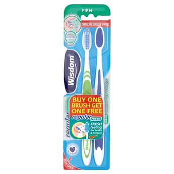 Wisdom Toothbrush Regular Fresh Firm Bogof | British Chemist