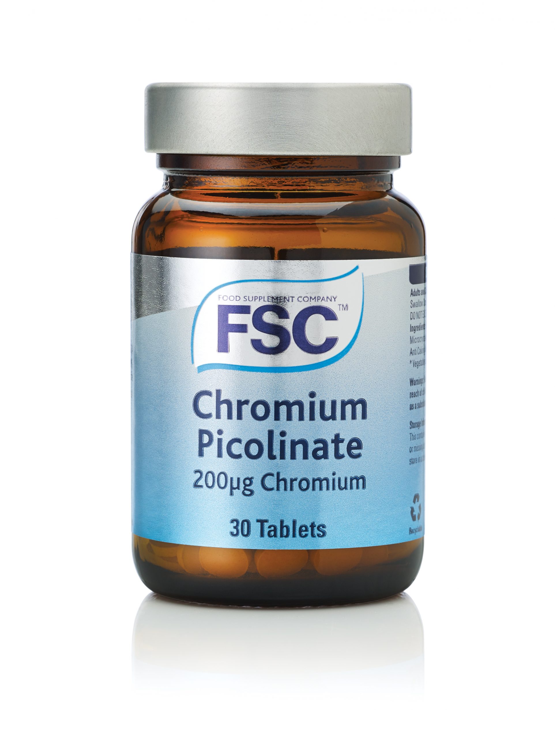 Chromium Picolinate 200ug Tablets | British Chemist