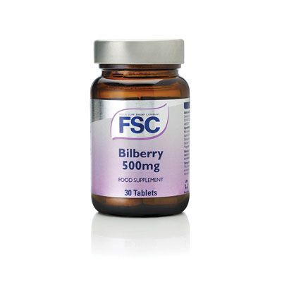 Bilberry 500mg Tablets | British Chemist