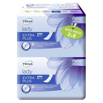 TENA EXTRA PLUS DISCREET DUO (2X8) | British Chemist