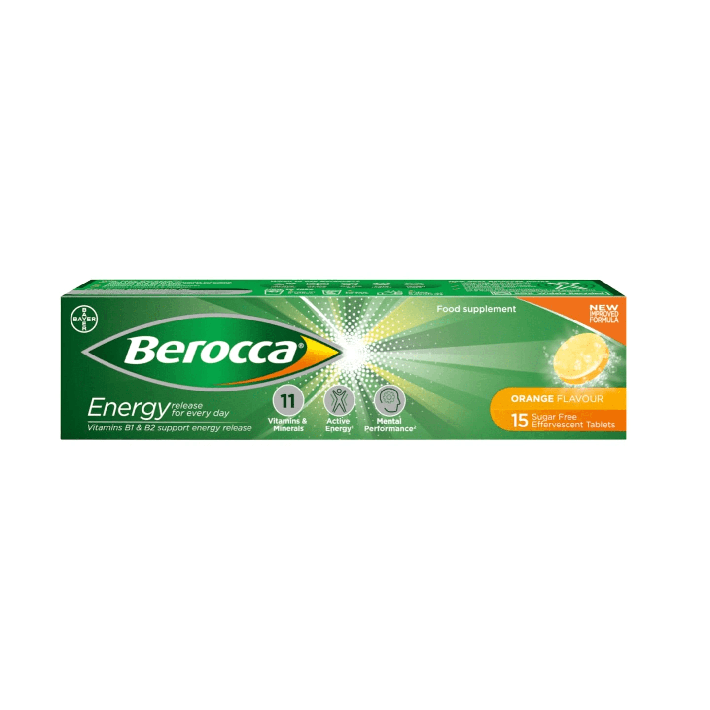 Berocca Orange Energy Soluble | British Chemist