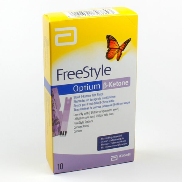 FREESTYLE OPTIUM KETONE TEST STRIPS | British Chemist