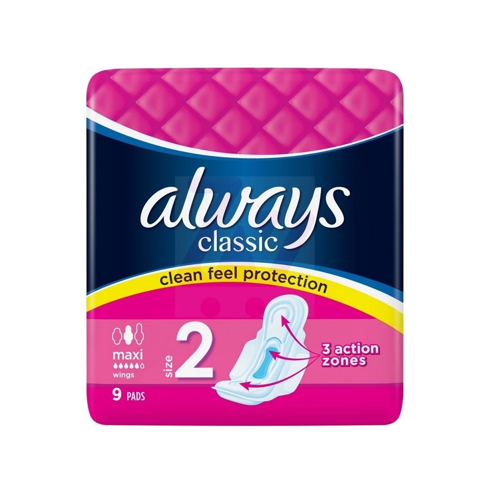 Always Maxi Classic Long Plus Pads | British Chemist