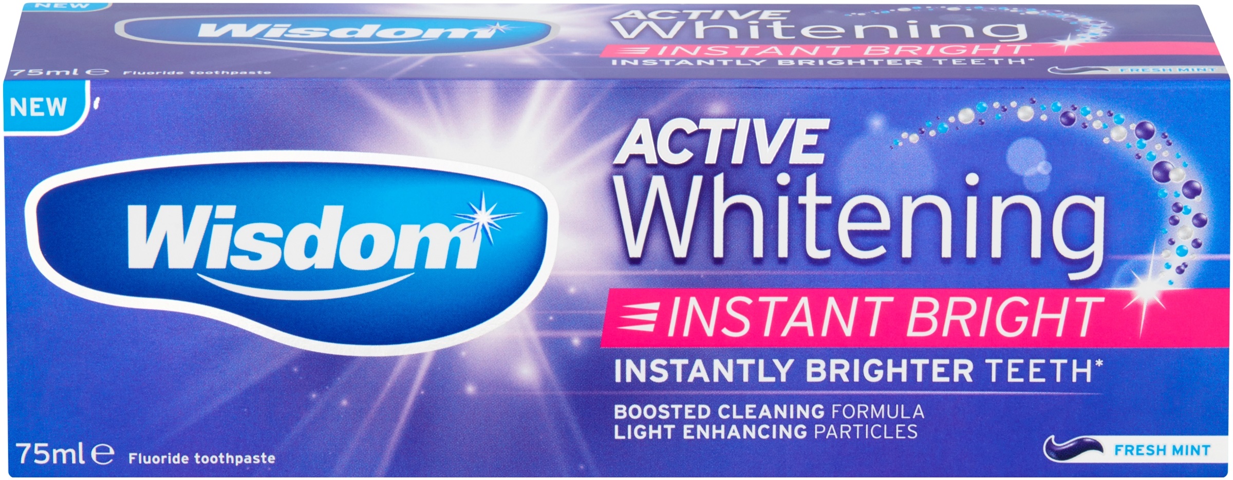 Wisdom Advanced White Bright Toothpaste | British Chemist