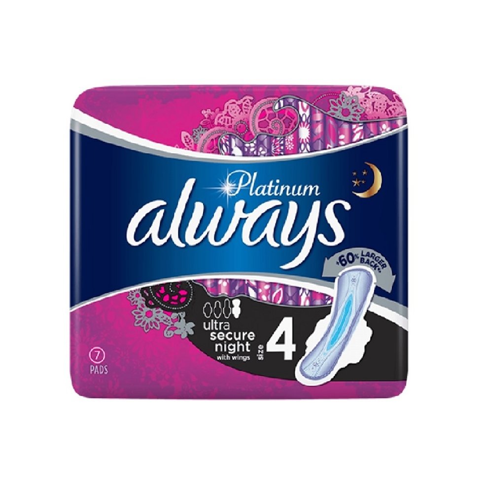 Always Platinum Pads Secure Night Sp | British Chemist