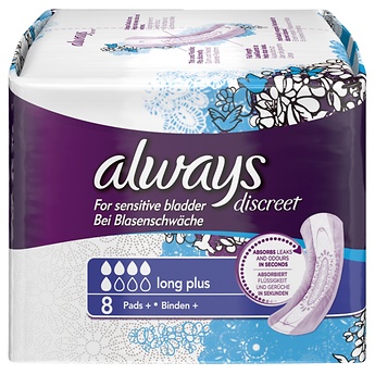 Always Discreet Pads Long Plus | British Chemist