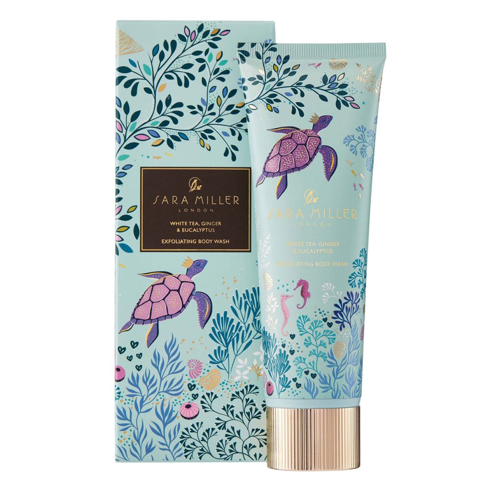 SARA MILLER EXFOLIATING BODY WASH 150ML | British Chemist
