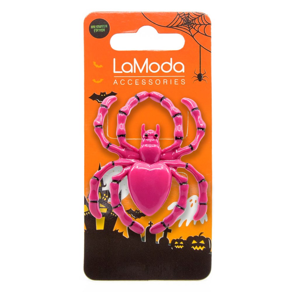 SPIDER CLIP PURPLE & FUSCHIA | British Chemist