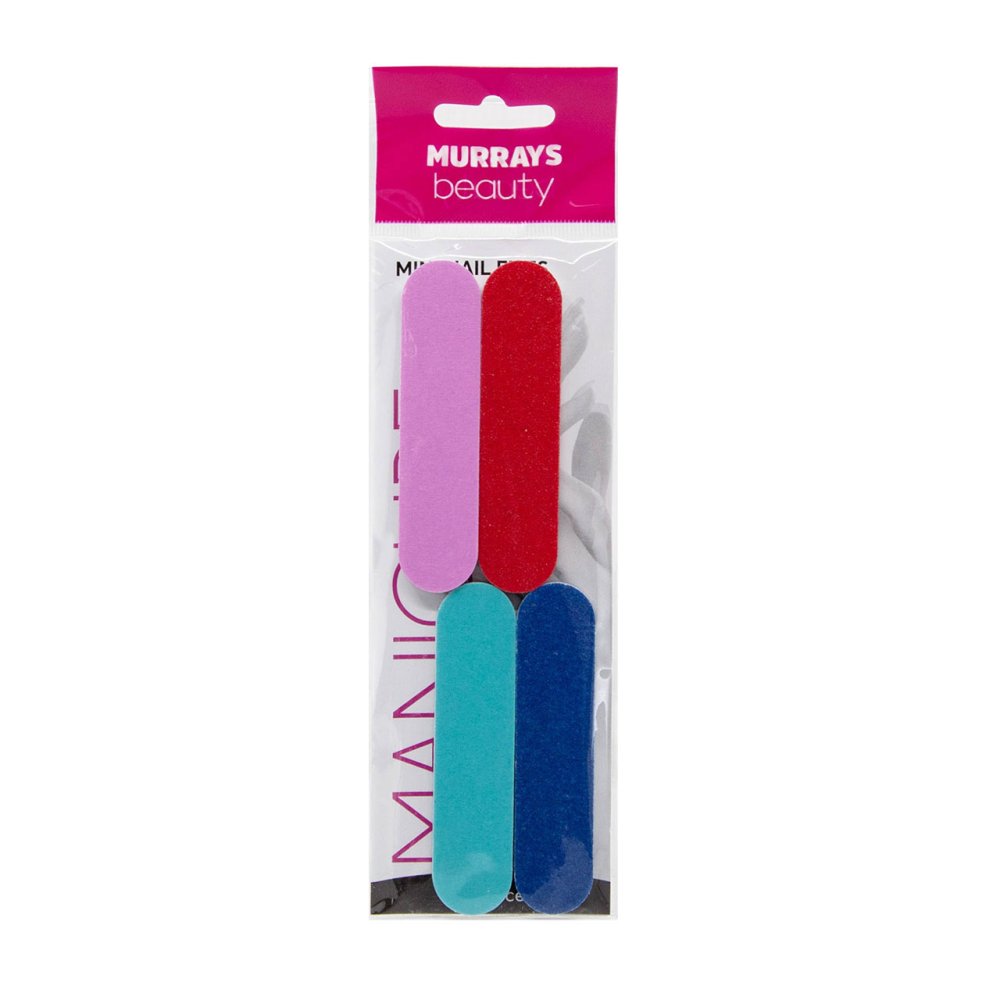 MINI NAIL FILES 4PCS | British Chemist