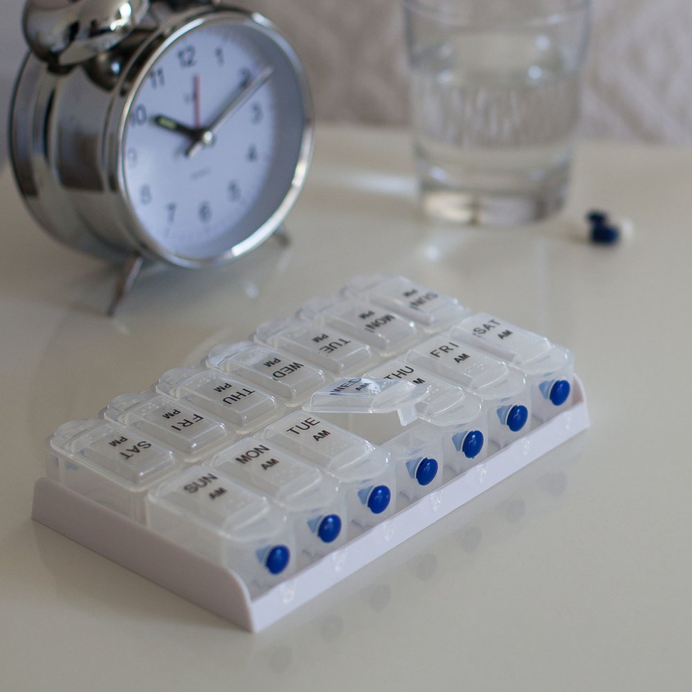 EXTRA AM & PM 7 DAY PILL BOX | British Chemist