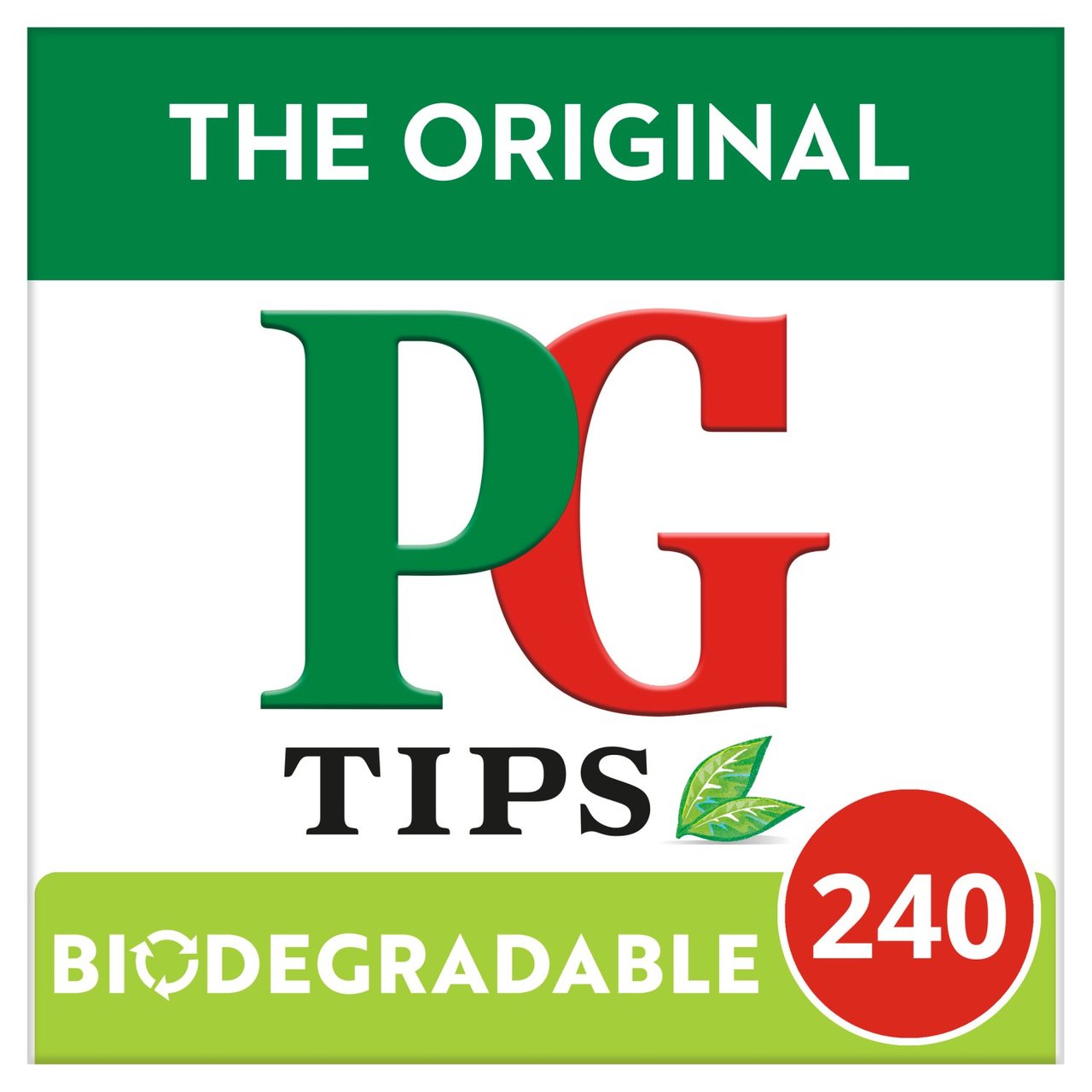 PG tips Original Tea Bags 240 pack 696g | British Chemist
