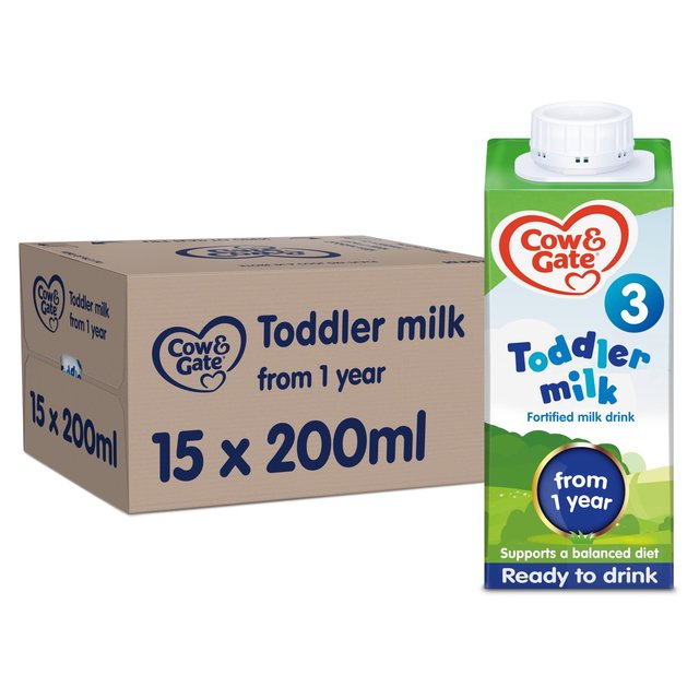 Cow & Gate 3 Growing Up Milk Formula Multipack 15 x 200ml | British Chemist